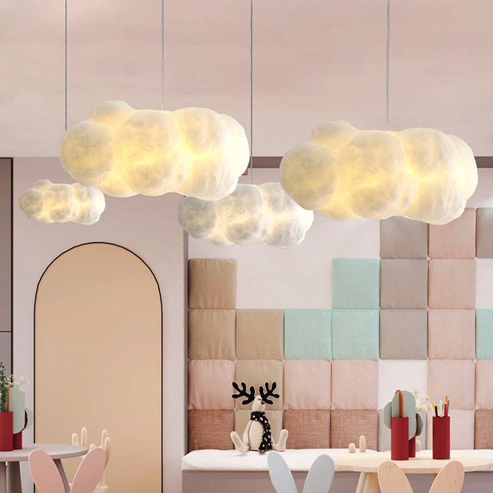 Fluffy Cloud Ceiling Lamp | Cloud Chandelier |Kids Children Room ...