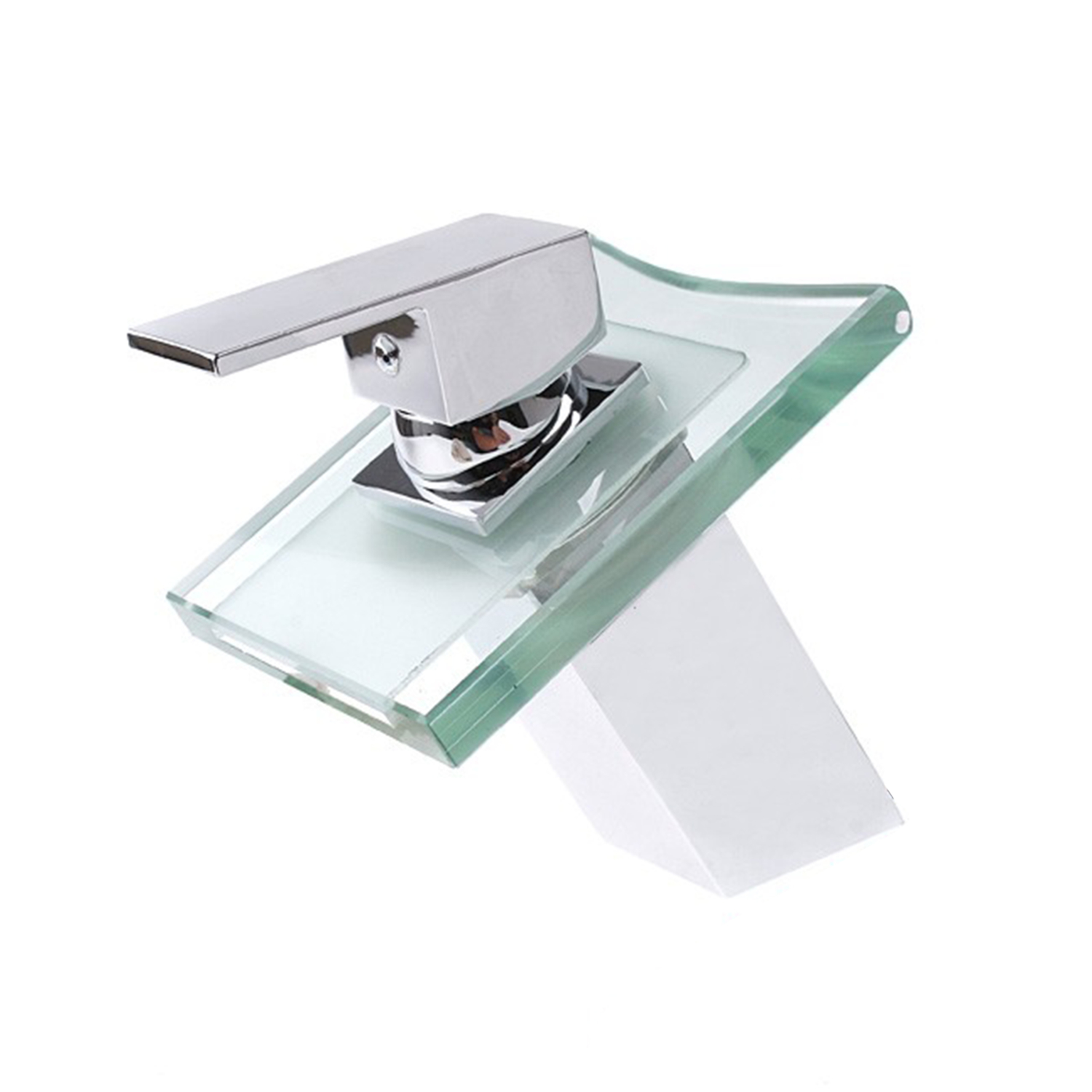 Color Changing LED Light Faucet | Hot & Cold Water Mixer | Waterfall ...