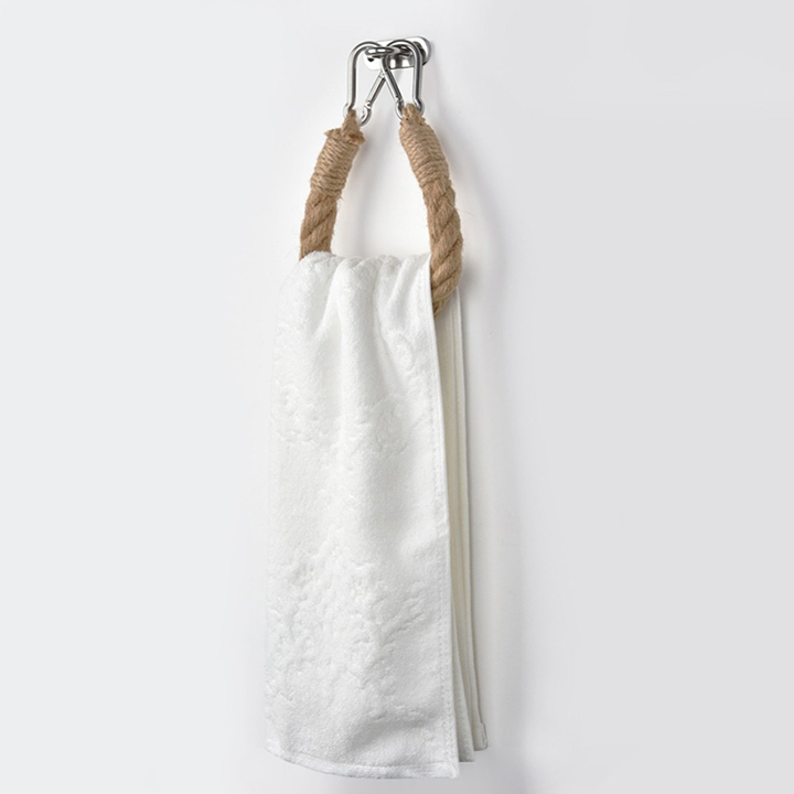 Sailor Rope Toilet Tissue Holder | Vintage Wall-Mounted Towel Rack ...